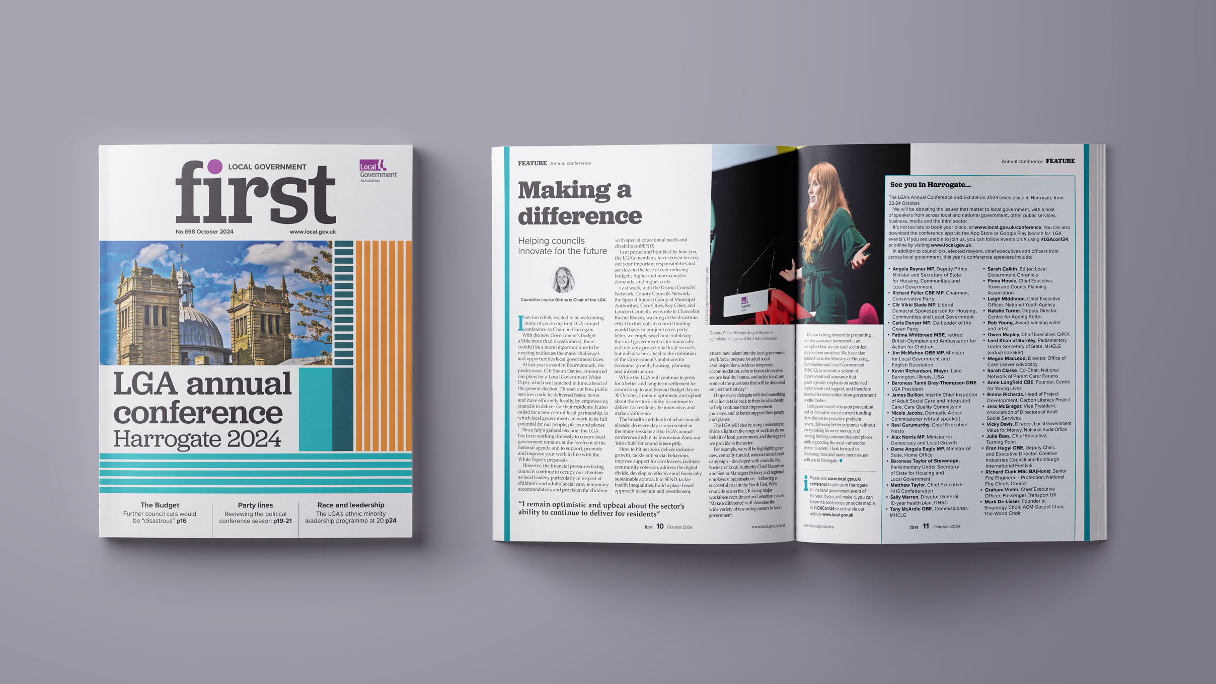 Easy reading for all as LGA magazine relaunches - CPL One